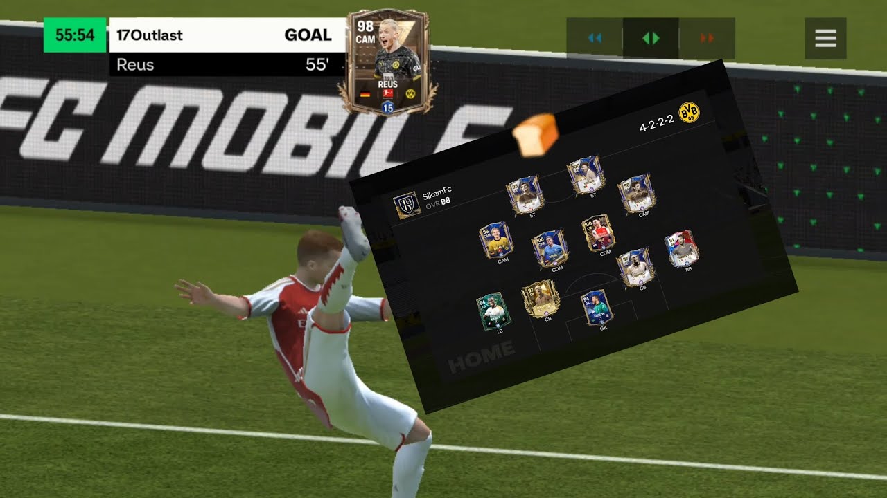 I Beat 98 OVR Team In H2H Again | FC Mobile 24 - YouTube