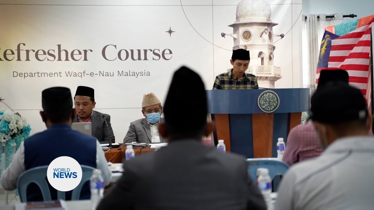 Waqfe Nau Refresher Course held in Malaysia - YouTube