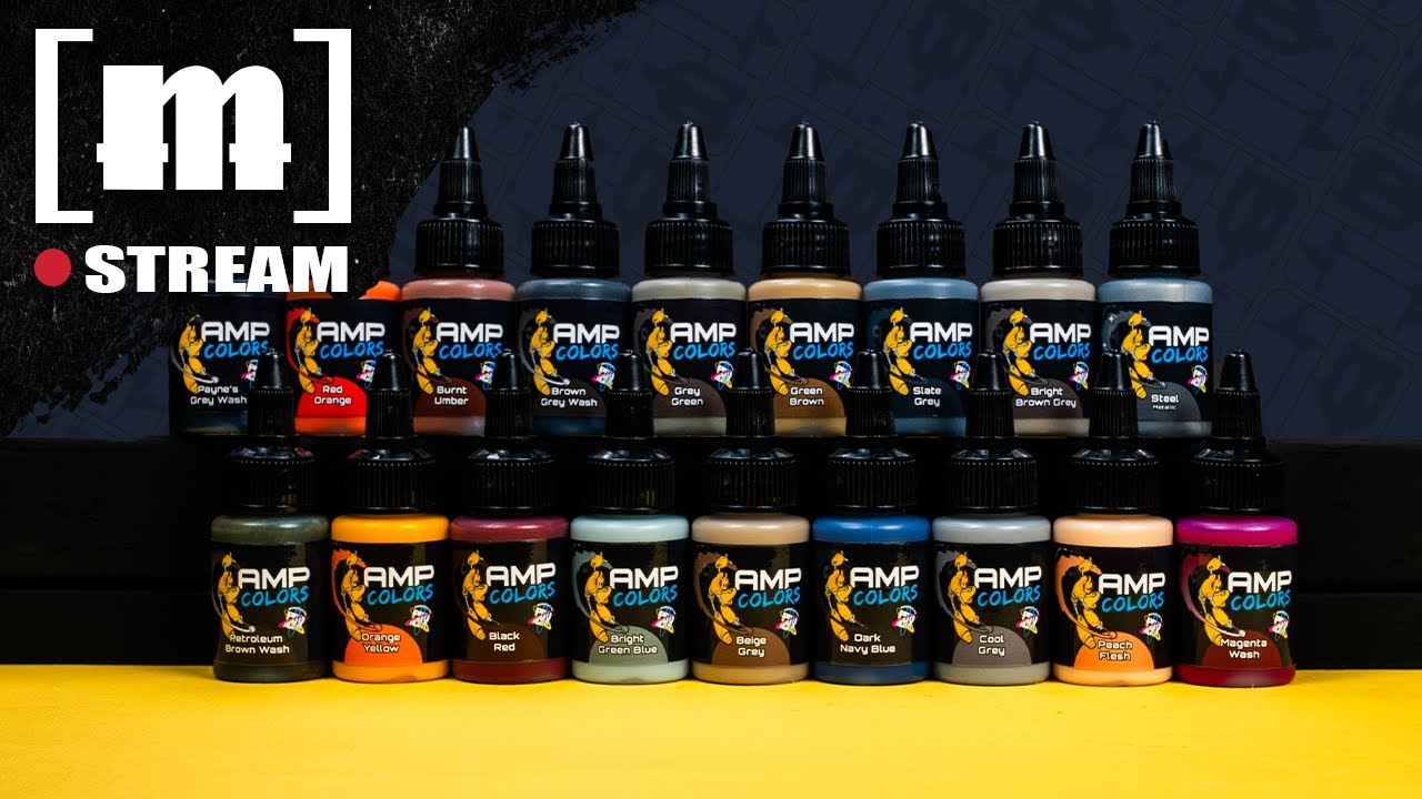 MAR 20 - AMP Colors, Powered By PRO Acryl?! WHAAAAAAAT?!?! - YouTube