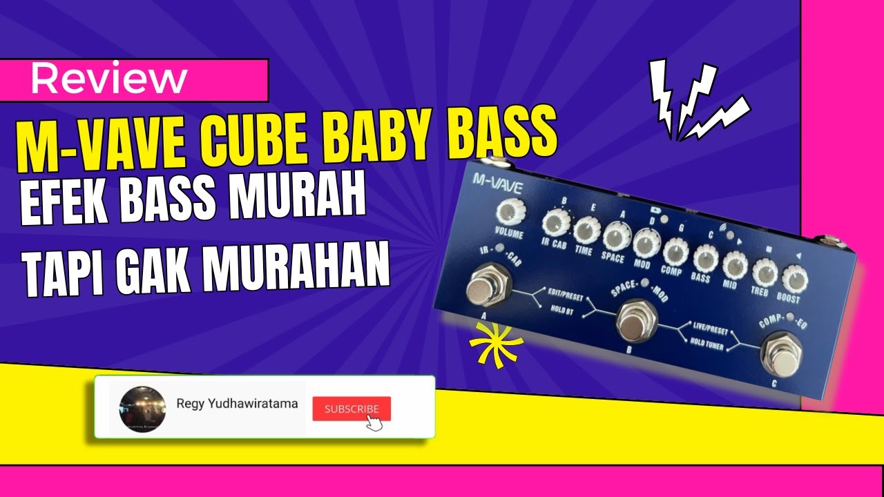 Review M-VAVE Cube Baby Bass - Efek Bass murah tapi gak murahan - YouTube