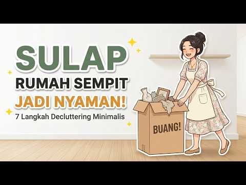 Sulap Rumah Sempit Jadi Nyaman. 7 Langkah Metode De cluttering Minimalis