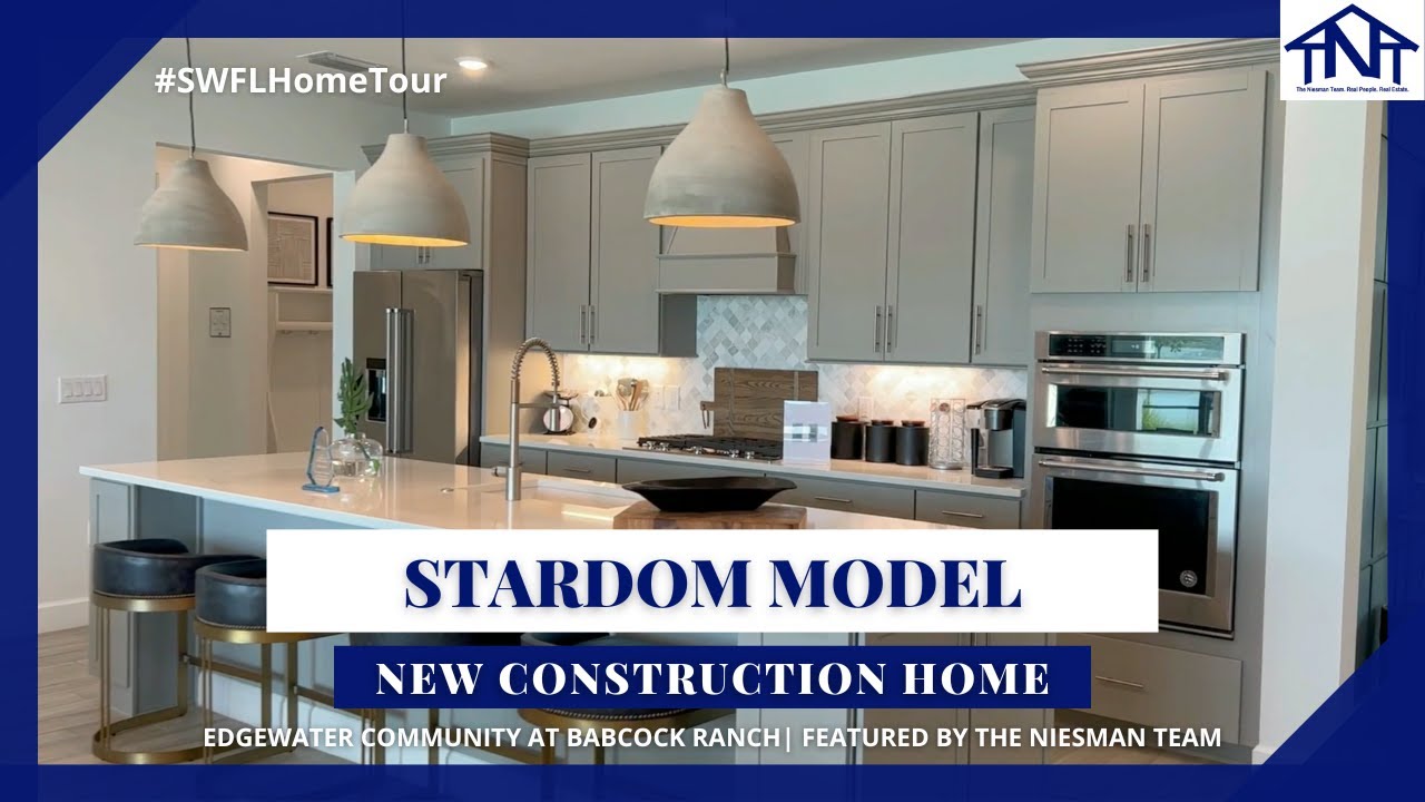 Stardom Model Home Tour at Babcock Ranch FL | SWFL New Homes - YouTube