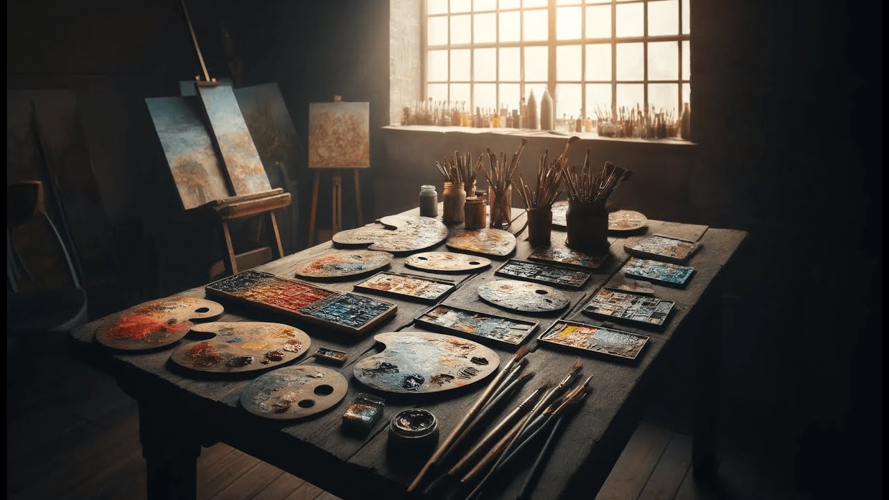 🎨 WetNDri Acrylic Paint Tray Miniature Painting | Best Pallets for ...