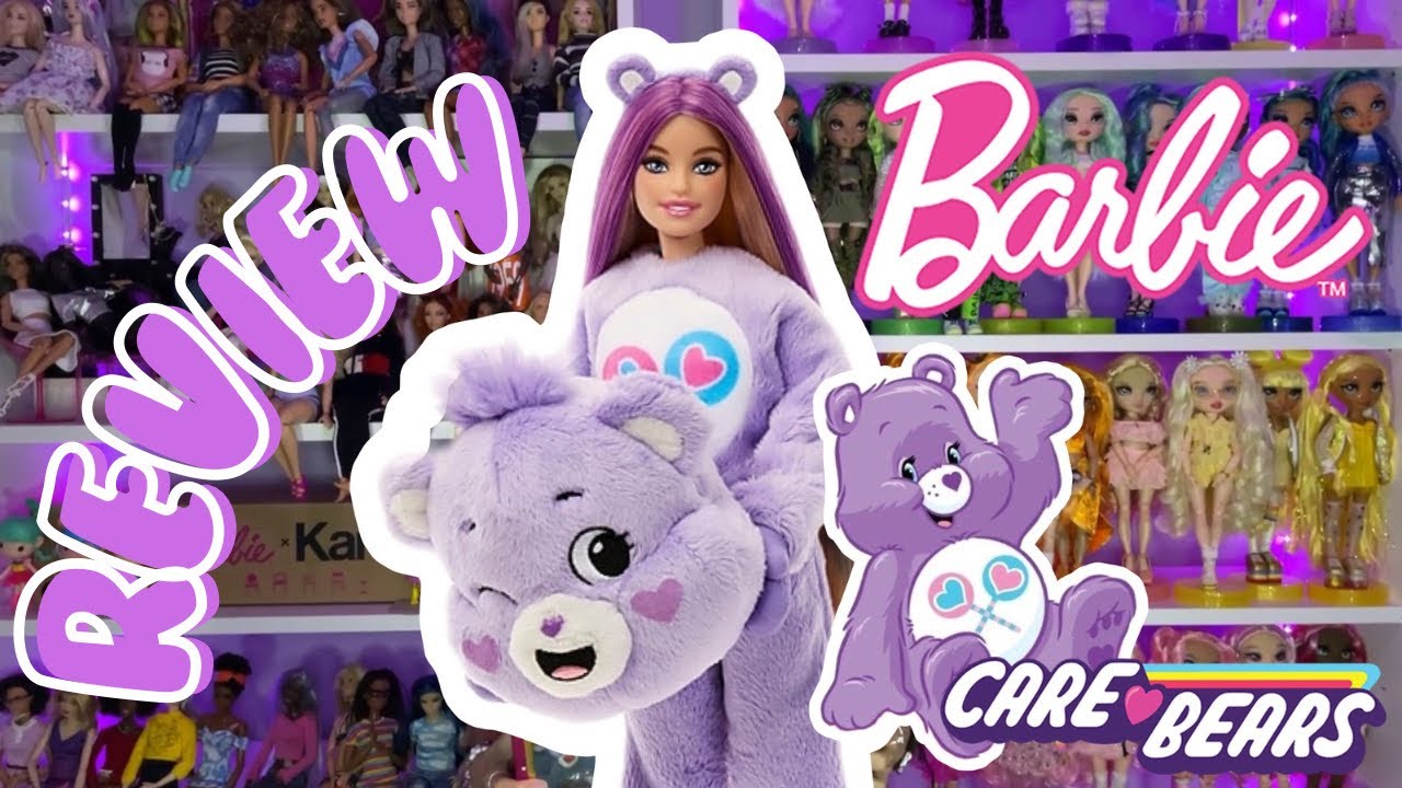 💜Review Barbie X Care Bears 💜La muñeca más adorable 🫶🏽 Share Bear - YouTube