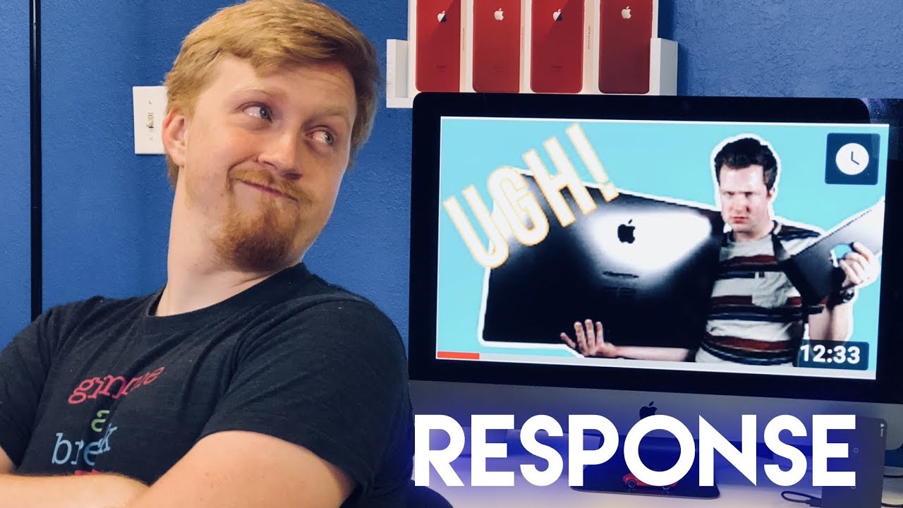 Apple Sheep Responds to Snazzy Labs iMac Pro video - YouTube