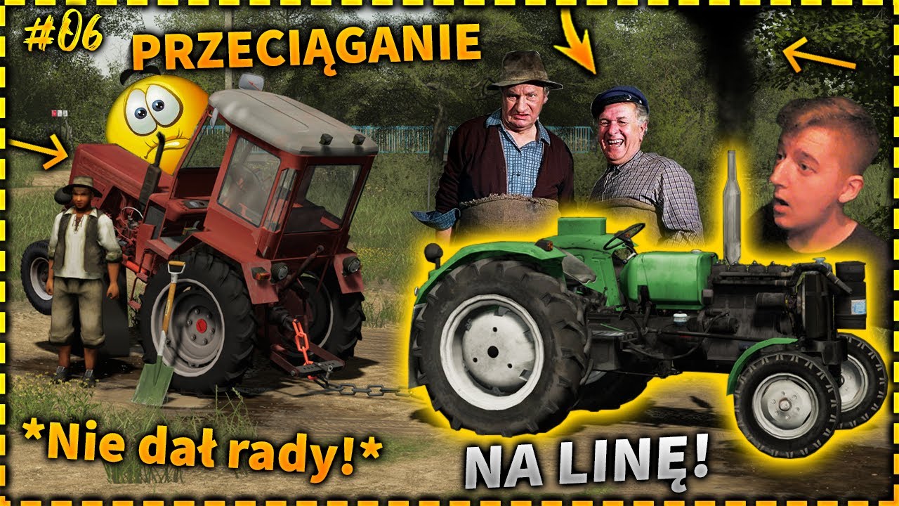 ☢️SAMI JAK PALEC #6 SEZON1 FS19😲PRZECIĄGANIE NA LINĘ!😱NIE DAŁEM RADY ...
