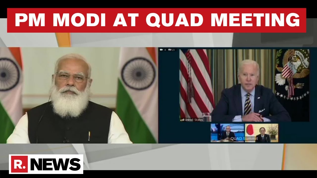 PM Modi Thanks US President Joe Biden At Quad Meeting, Extols Indo ...
