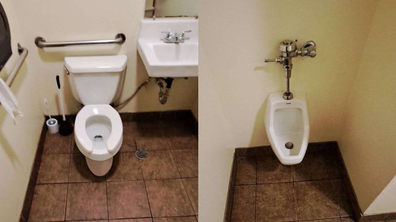 1090: Kohler Fixtures - Subway Men's Restroom 🚹 - YouTube