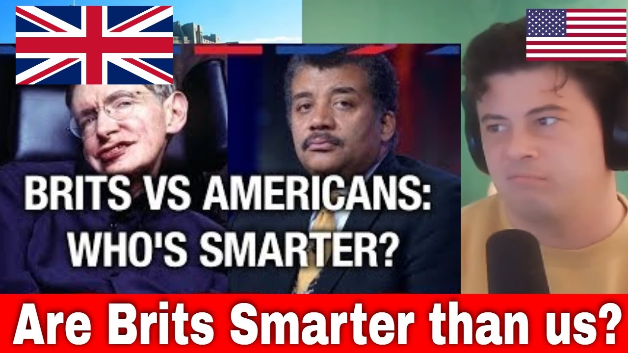 American Reacts Brits vs Americans: Who's Smarter? Anglophenia Ep 1 ...