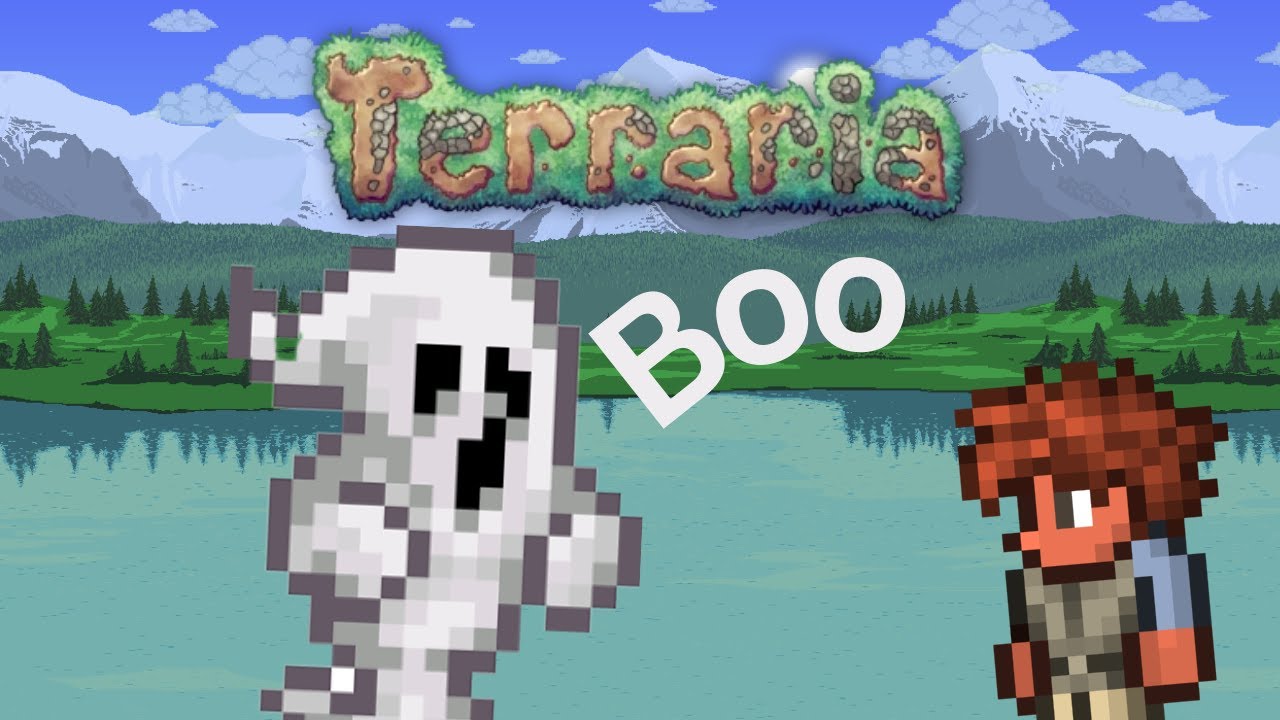 Terraria but ghosts keep attacking us - YouTube