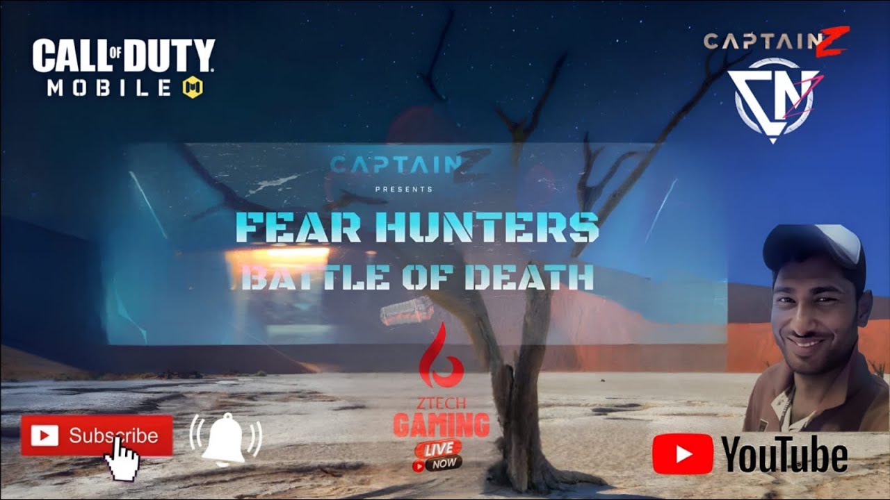 FEAR HUNTERS|Call Of Duty Mobile | BATTLE OF DEATH| - YouTube