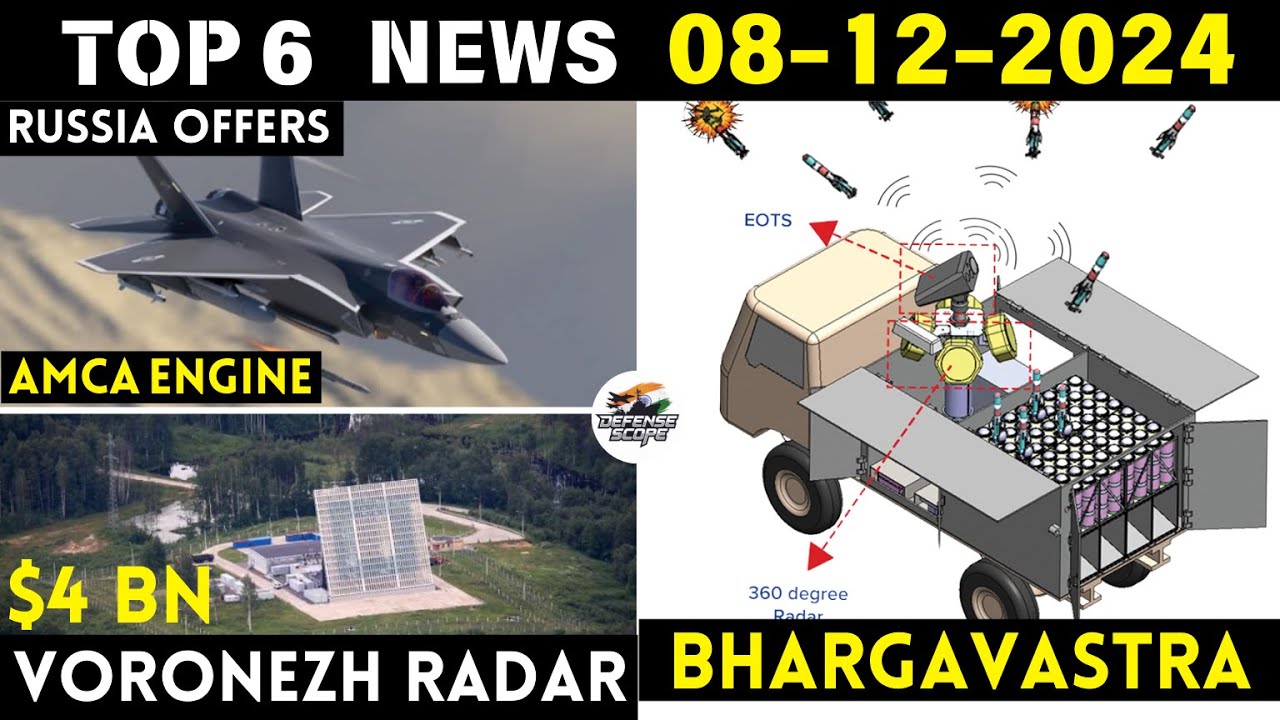 Russia offers AMCA Engine, $4 Bn Voronezh Radar Deal, Bhargavastra ...