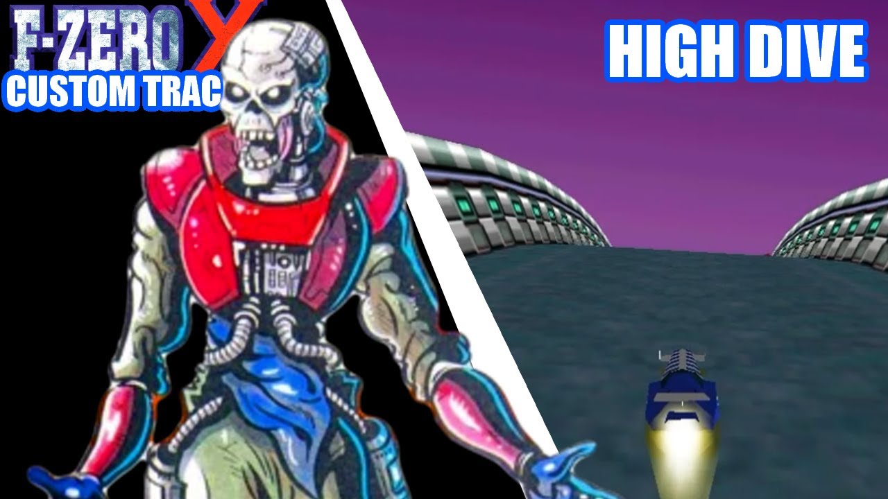 NEW F-Zero X Custom Tracks #8: High Dive - YouTube