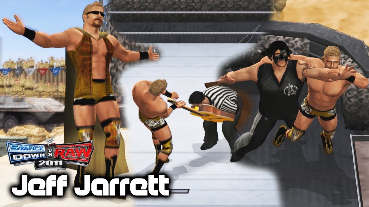 Jeff Jarrett | SvR 2011 PS2 caw, moveset, entrance, finisher formula ...