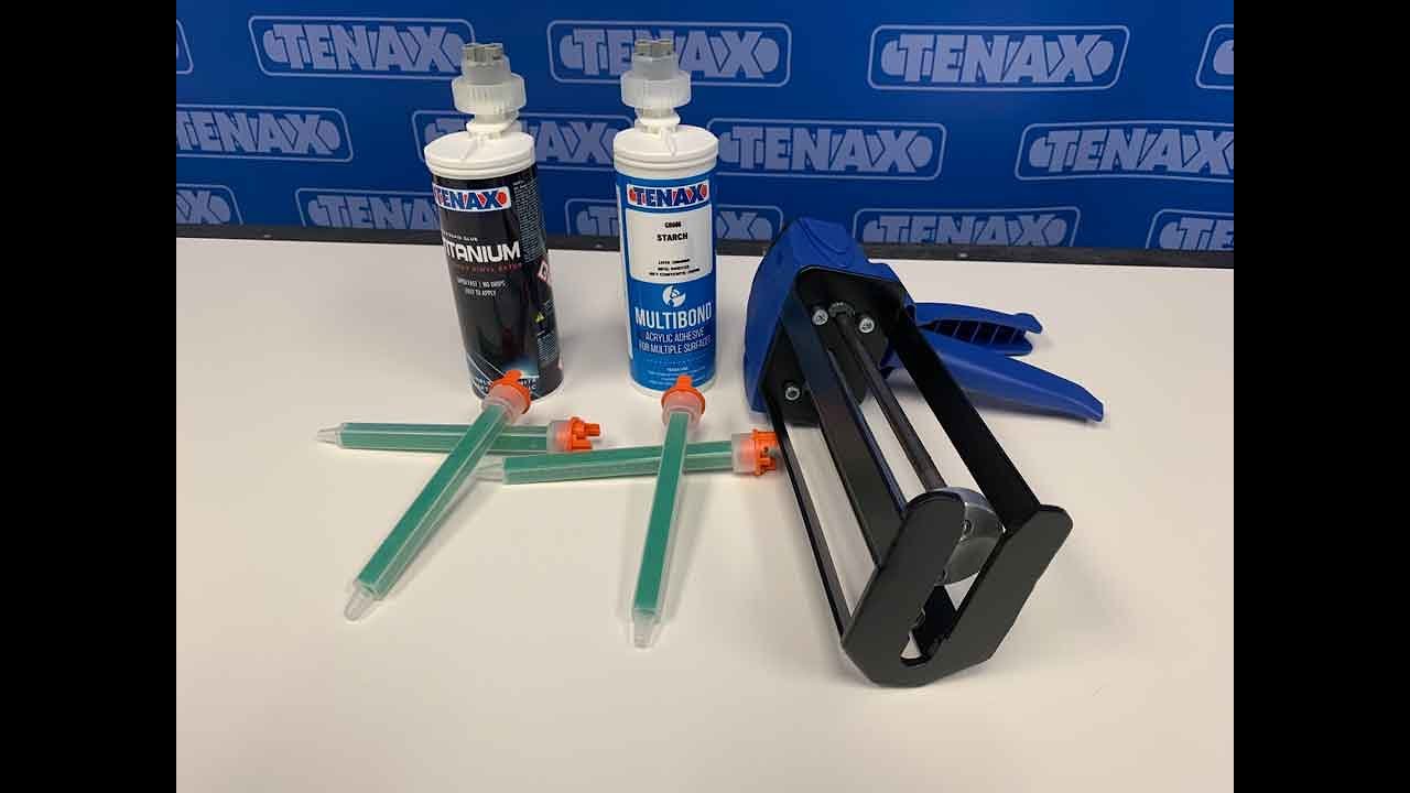 Tenax 10: 1 Cartridge Gun - YouTube