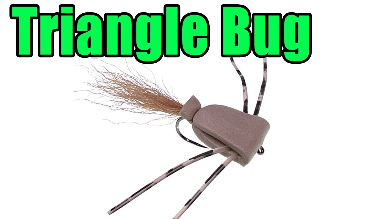 Triangle Bug - Fly Tying Instructions - Great Bluegill and Panfish ...