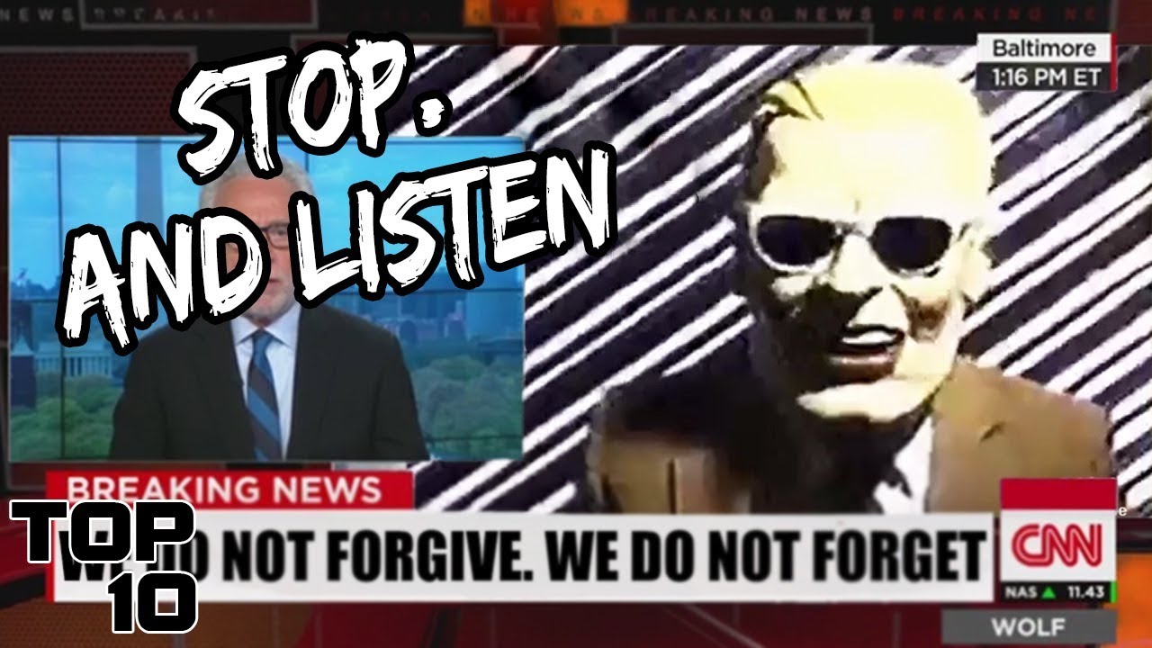 Top 10 Mysterious Live Broadcast Interruptions - YouTube