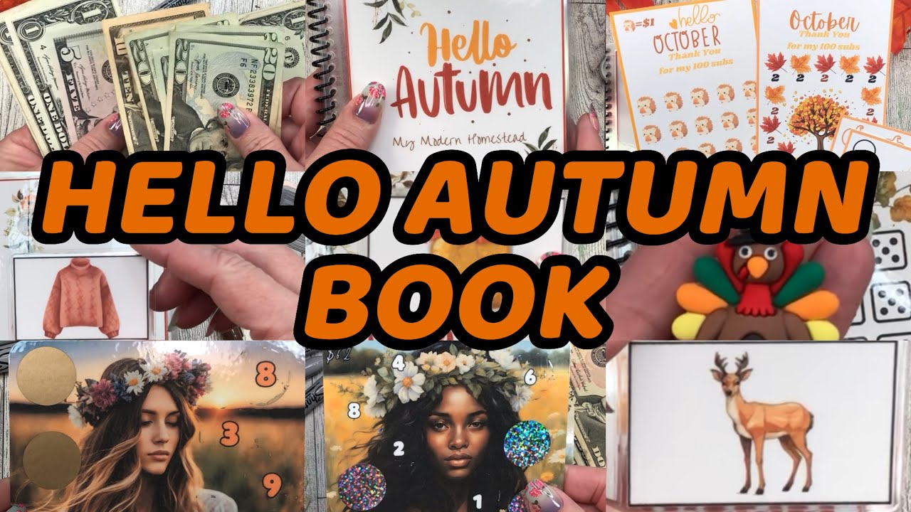 🍁HELLO AUTUMN Savings Challenge BOOK, & my FREEBIE SCRATCH OFFS! Cash ...