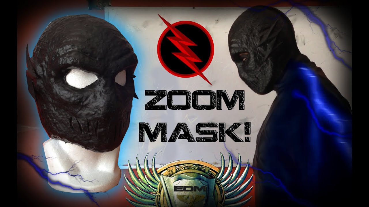 ZOOM MASK! (Made by me) -The Flash CW- (1/2) - YouTube