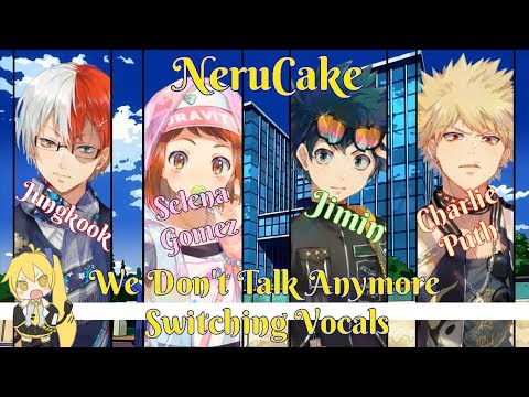 Nightcore - We Don't Talk Anymore ☆Switching Vocals☆✻Sub Español✻ (Charlie - Selena / BTS)