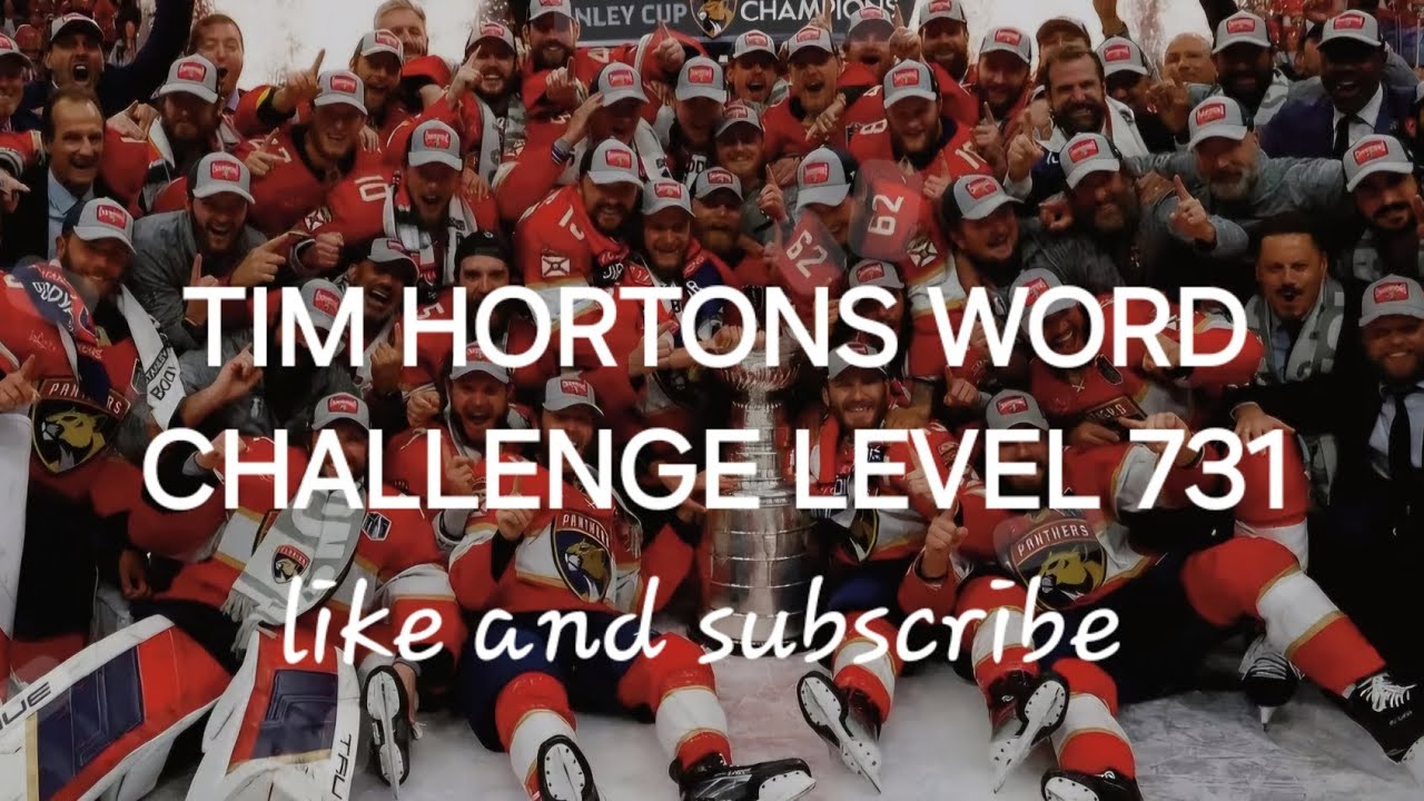 Tim Hortons Word Challenge Level 731 #timhortons #free #newvideo # ...