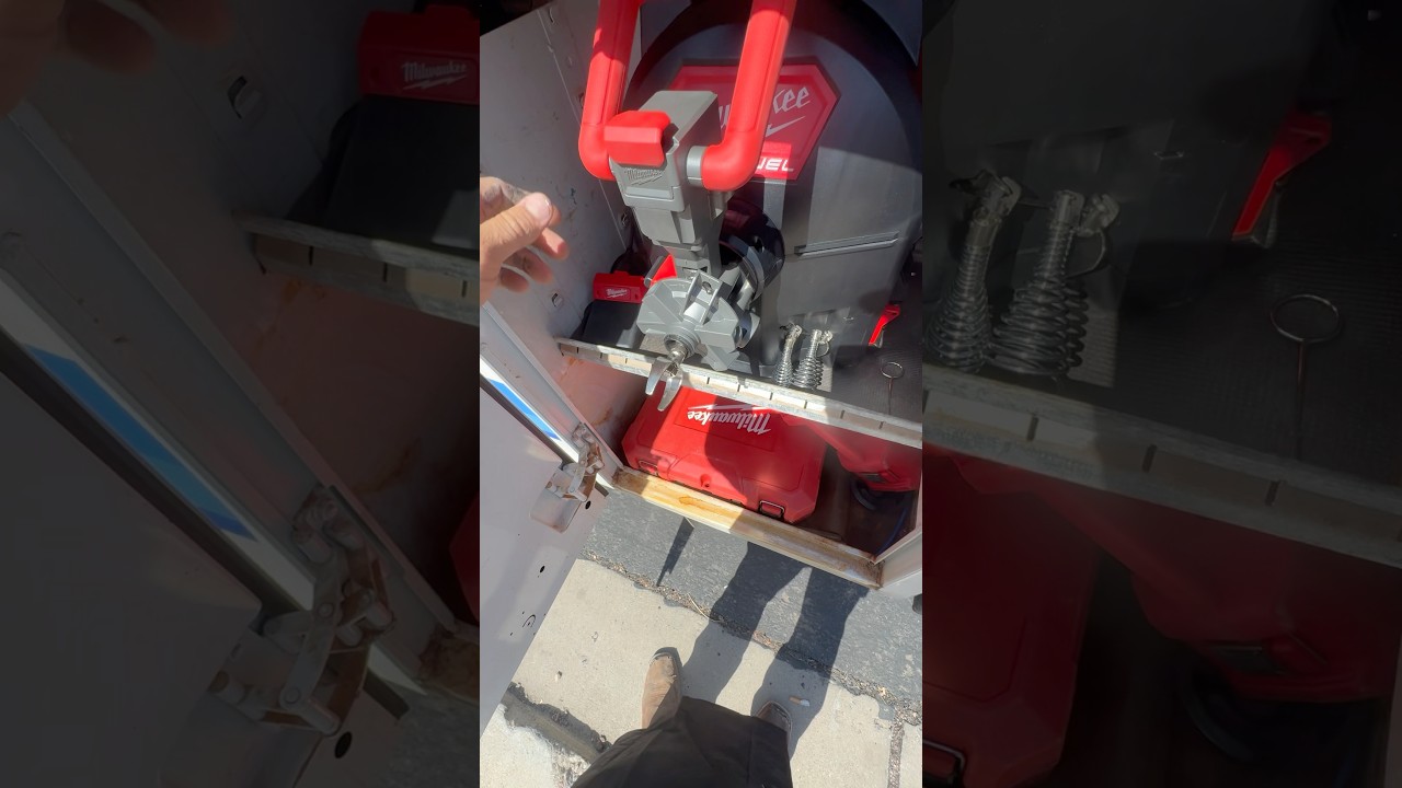 M18 Milwaukee Backpack Drum Snake #plumber #plumbing #draincleaning # ...
