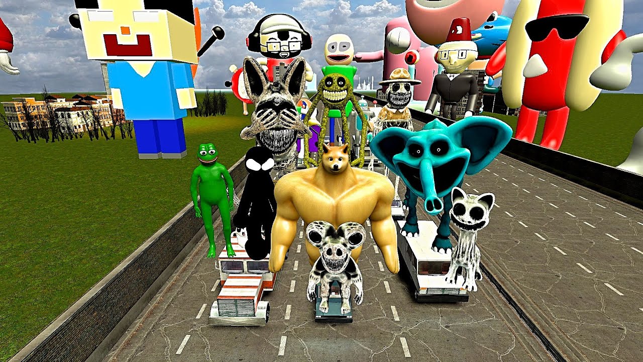 🛣 ZOMBIE FREEWAY GARRYS MOD MORE SPARTAN KICKING CHARACTER IN GMOD ...