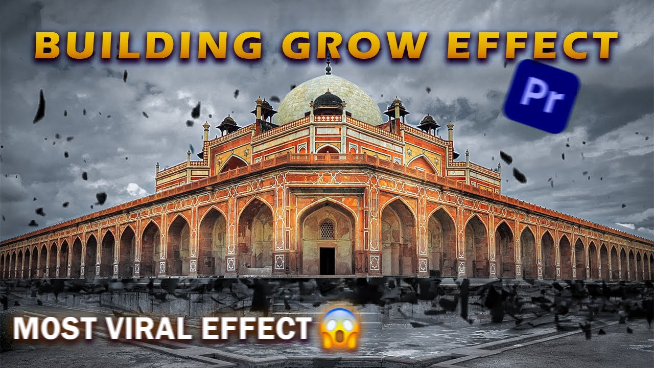 Building Grow Effect | VFX Test in Premiere Pro - YouTube