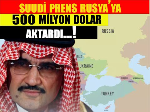 SUUDİ PRENS BİN TALAL UKRAYNA SAVAŞINDA 500 MİLYON DOLAR AKTARDI..!