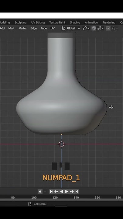 vase modeling, screw modifier in blender-mds design #shorts 🎍 - YouTube