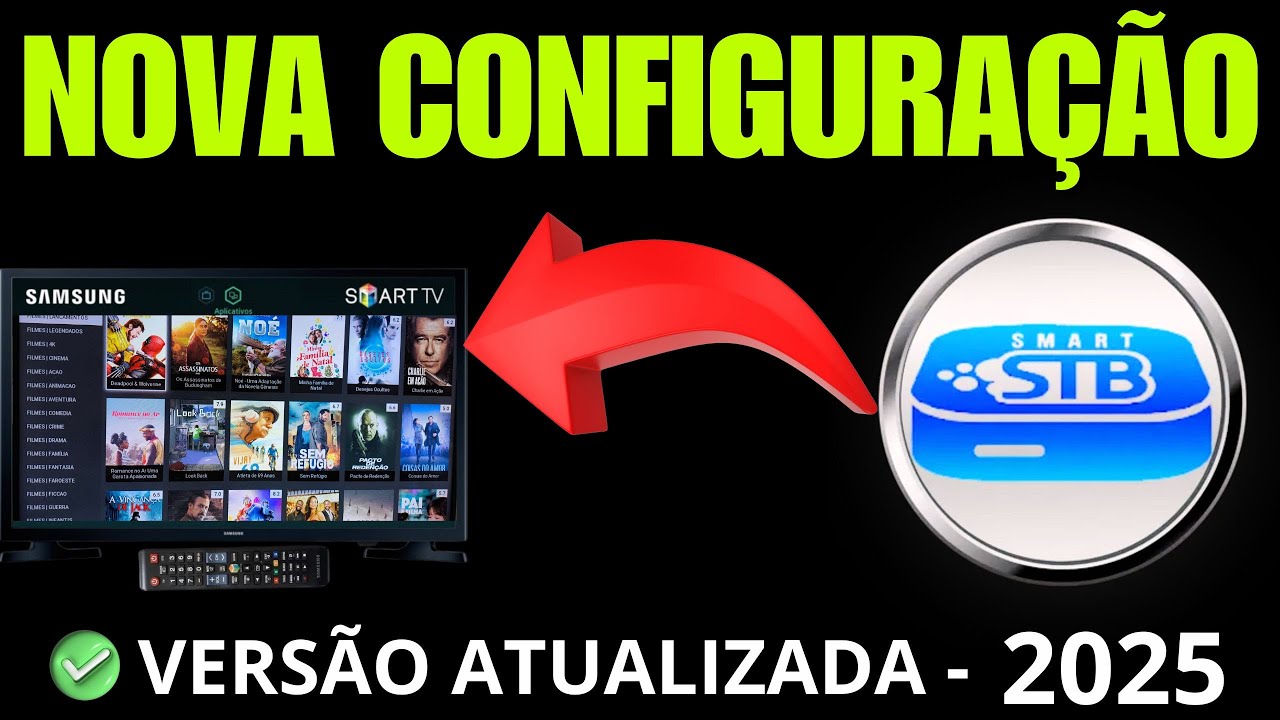 🔵COMO BAIXAR E CONFIGURAR O APLICATIVO SMART STB NA SMARTV SAMSUNG ...