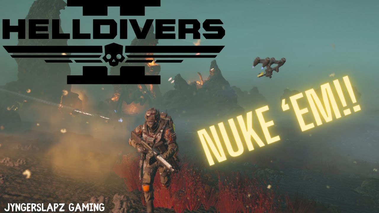 You See a Bug Hole, YOU NUKE IT!!! | Helldivers 2 - YouTube
