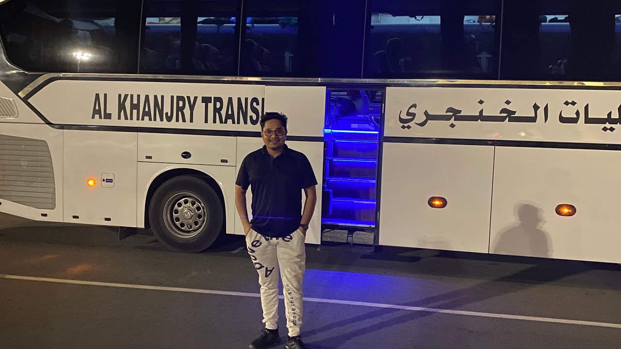 UAE 🇦🇪 to Oman 🇴🇲 by Road by Al Khanjry transport, Dubai - YouTube