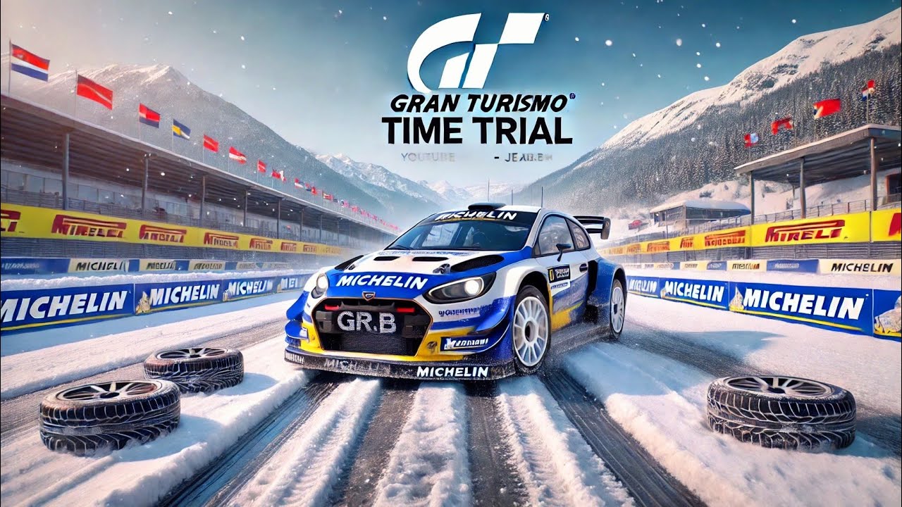 GT7 : Michelin Time Trial - Hyundai Genesis Gr.B Rally Car - Lake ...
