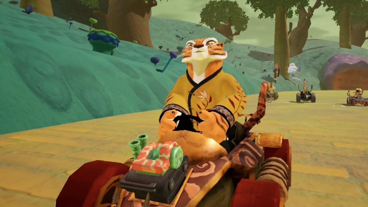 DreamWorks All-Star Kart Racing - Wishing Star Cup: Lightning - Part 4 ...