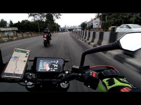 Chasing bmw s1000rr | duke 390 acceleration | exhaust sound - YouTube