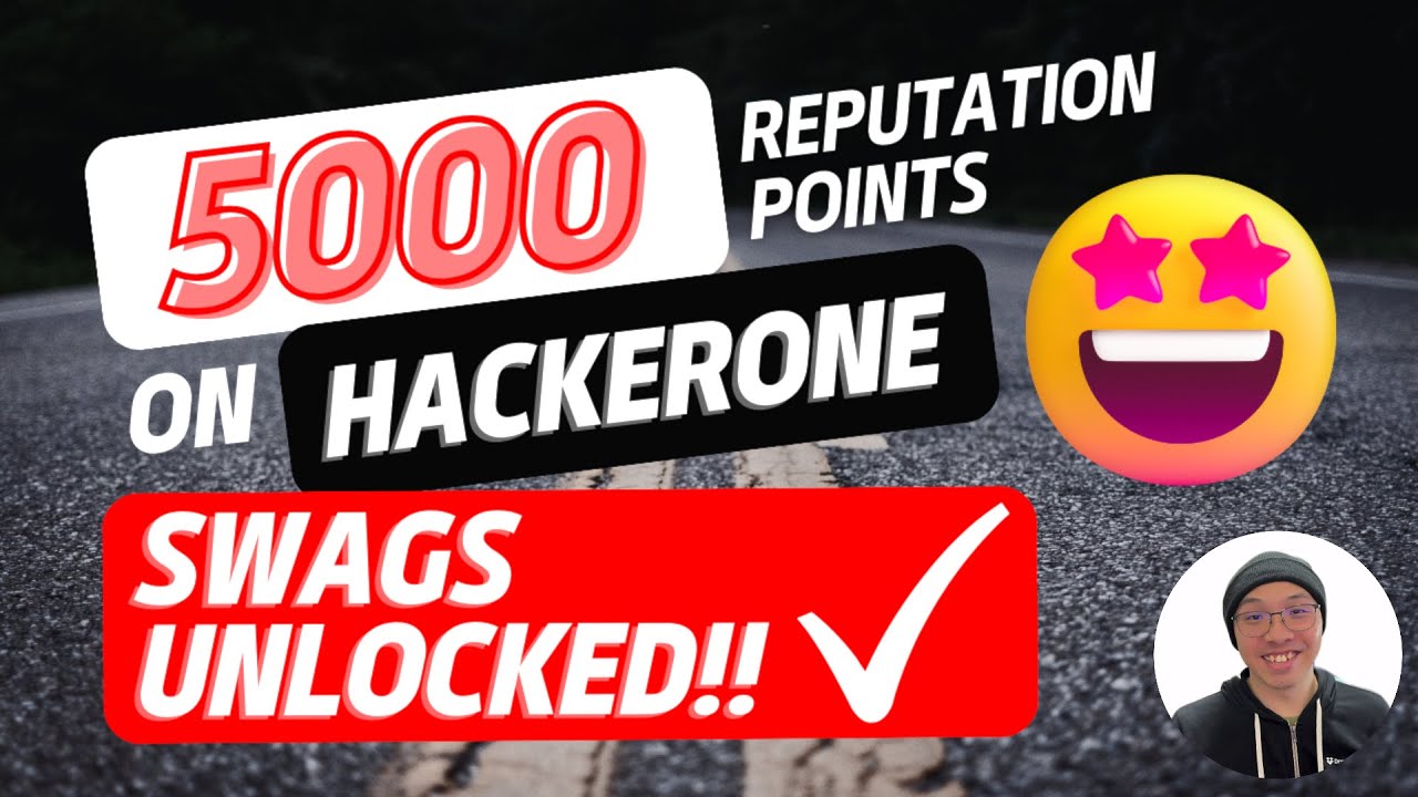 Bug Bounty: HackerOne Swag - 5000 Reputation Milestones Achieved - YouTube