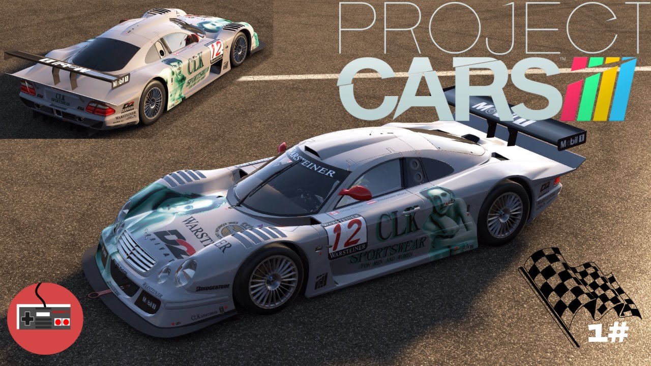 PROJECT CARS - DLC (MERCEDES BENZ CLK-LM) - YouTube