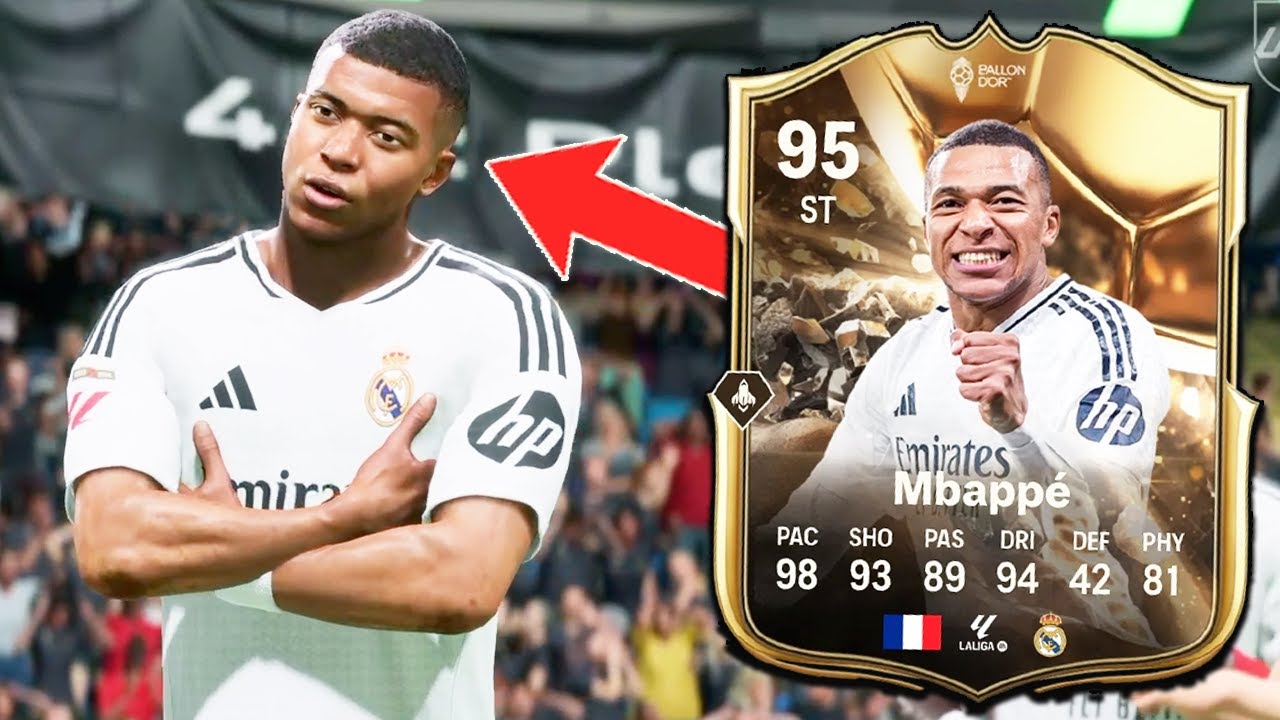 95 MBAPPE IS HERE & He Is A GAME-CHANGER! ⚡FC 25 Ultimate Team - YouTube