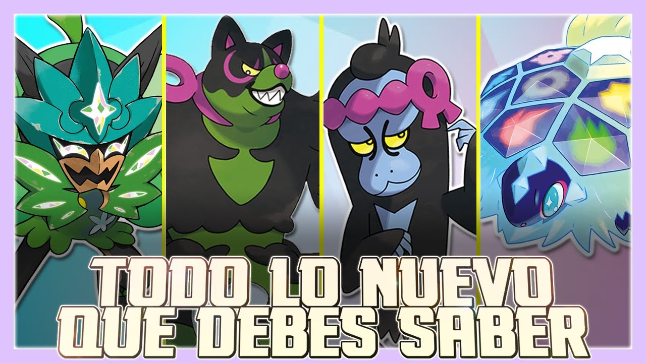 5 NUEVOS POKÉMON LEGENDARIOS, 2 FORMAS PARADOJA Y DLC de POKÉMON ...