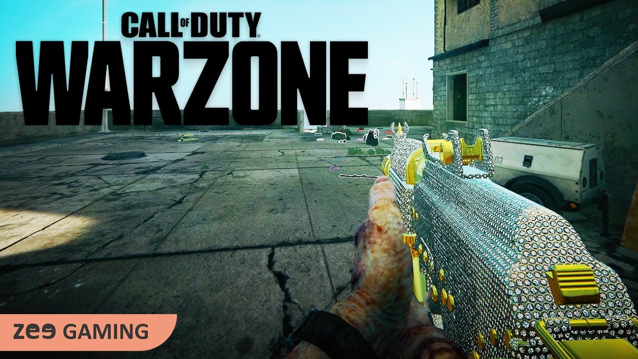 USING A DIAMOND GUN IN WARZONE! (Call of Duty: Warzone) - YouTube