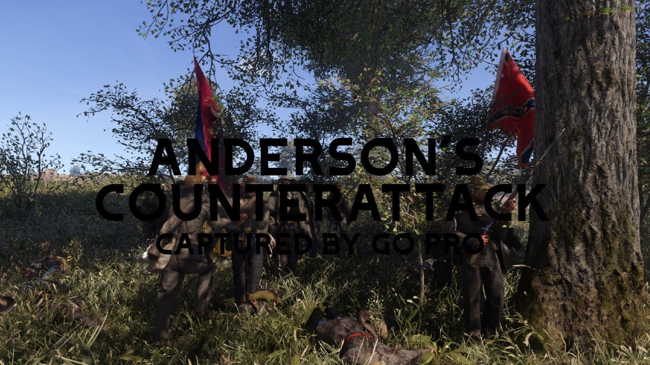 Anderson's Counterattack, South MT | War of Rights Public Officer ...