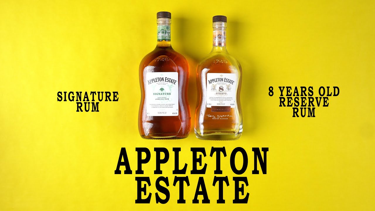 Appleton Estate Signature VS 8 years old Reserve | 2021 - YouTube