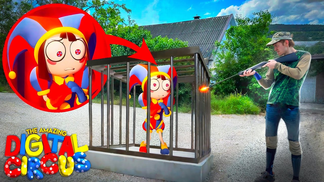 POMNI IN THE REAL WORLD!!! | Amazing Digital Circus - Real Life - YouTube