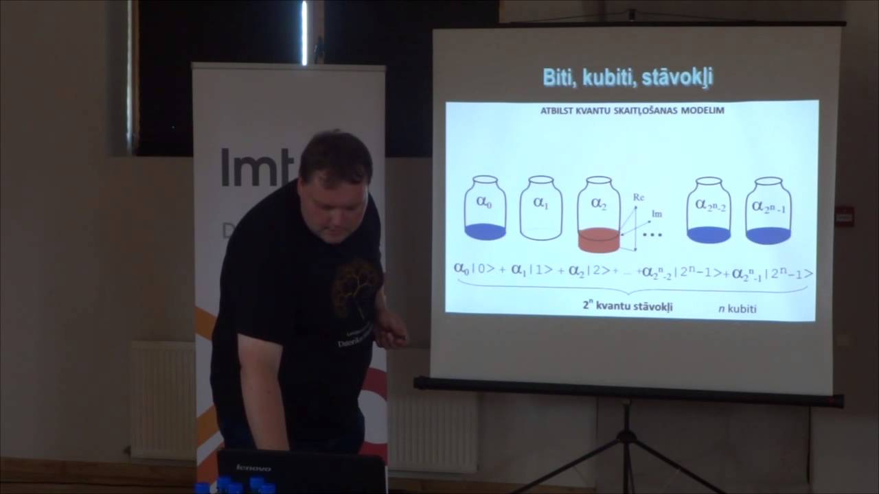 Aleksandrs Rivošs - Ar ko būs labāks kvantu dators? - YouTube