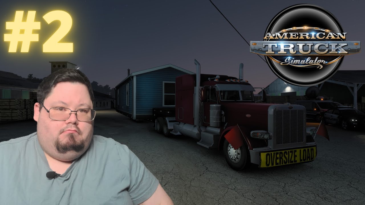 Je transporte une MAISON !!! : ATS EP2 - YouTube