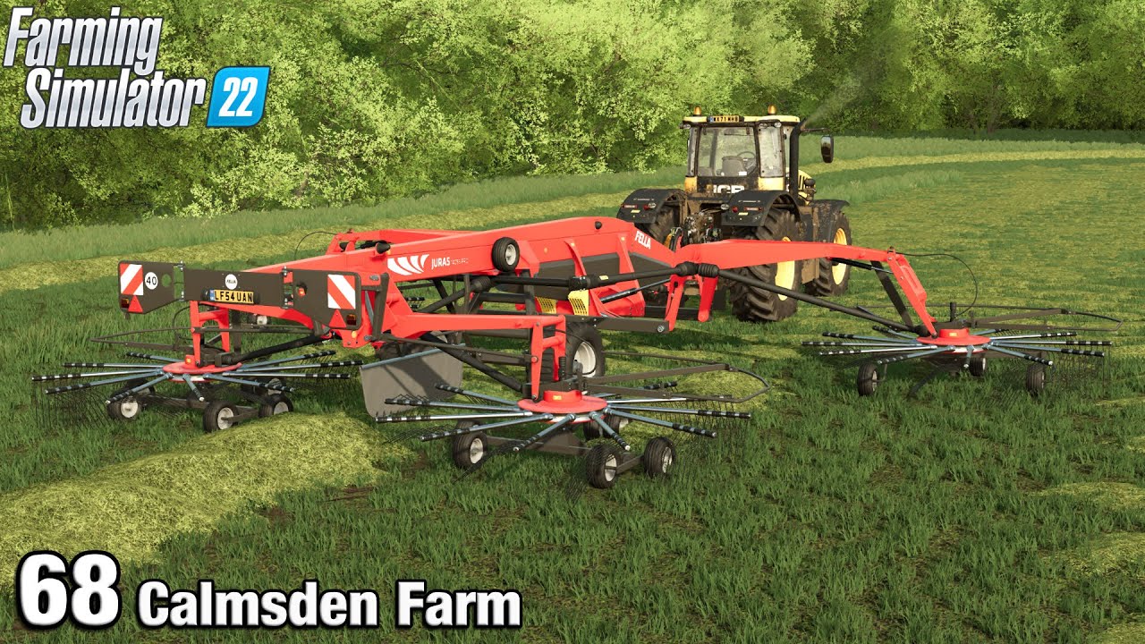 BUYING NEW GRASSLAND MACHINERY - Farming Simulator 22 FS22 Calmsden ...