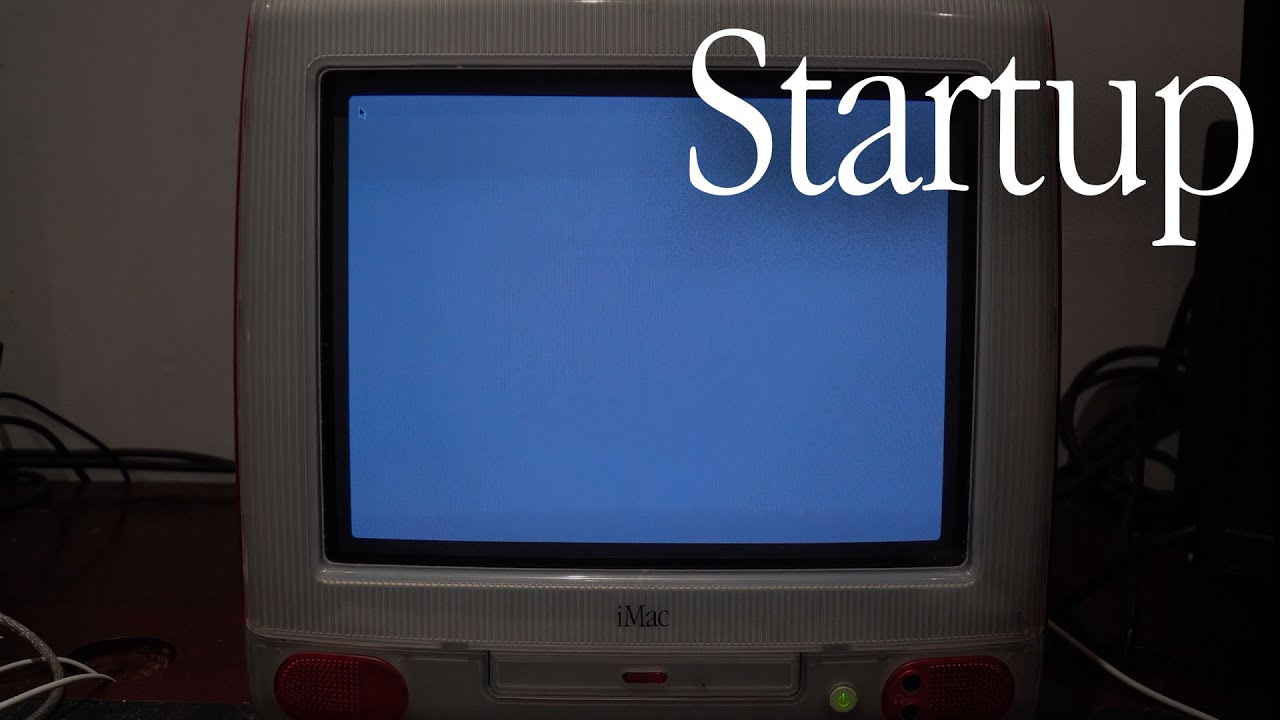 iMac G3 Startup - YouTube