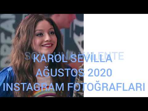 KAROL SEVİLLA AĞUSTOS 2020 INSTAGRAM FOTOĞRAFLARI || SOY LUNA VALENTE