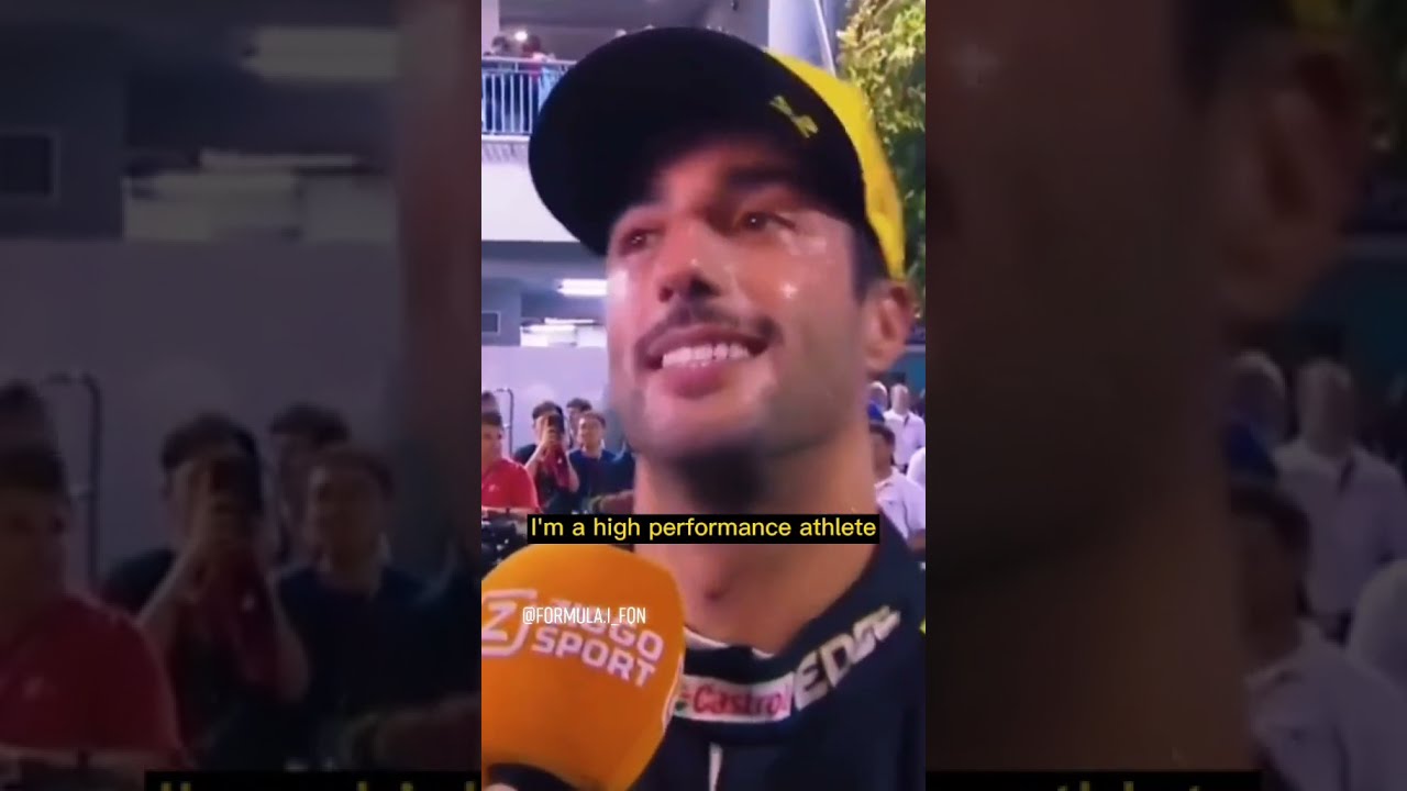 Daniel Ricciardo - Real sweat - YouTube
